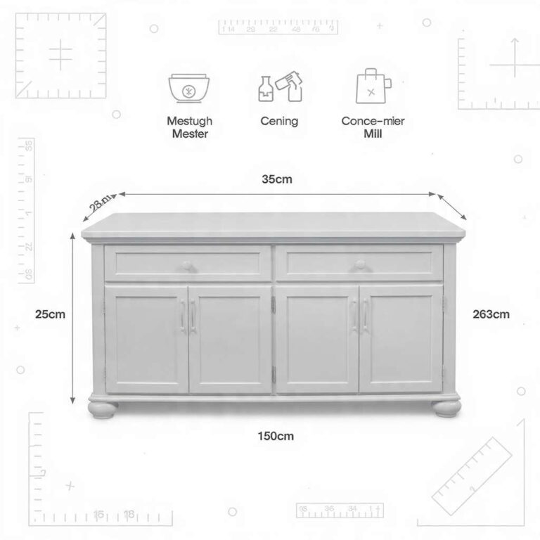 Kitchen Island Dimensions Guide 2025: Perfect Fit for Every Kitchen