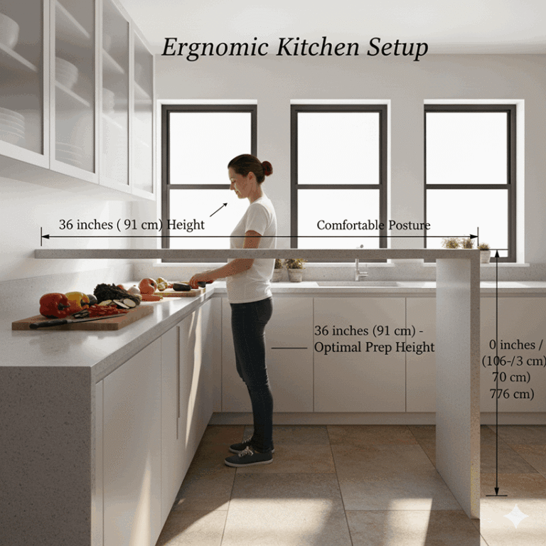 Optimal Kitchen Counter Heights in 2025 | Guide for Every Home