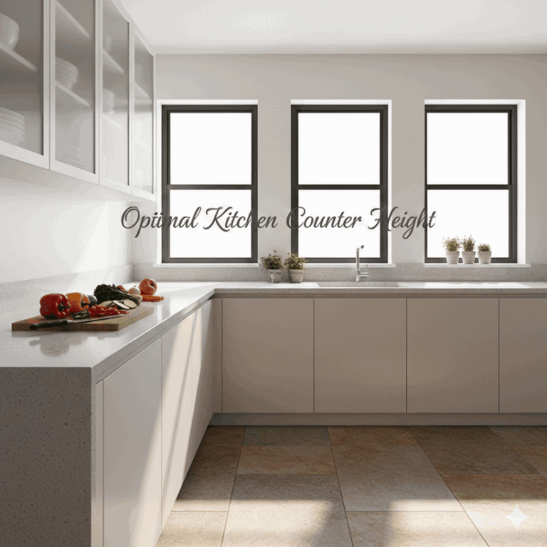 Optimal Kitchen Counter Heights in 2025 | Guide for Every Home